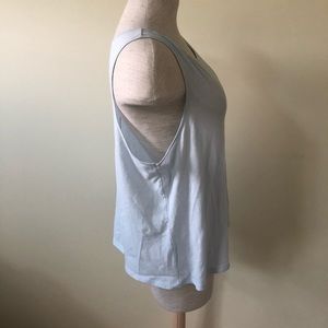 GAP | Tops | Gap Light Blue Swing Tank Top | Poshmark